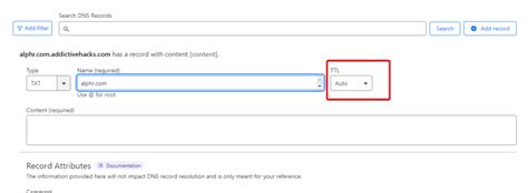 Cloudflare How To Add TXT Record