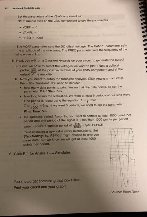 solved experiment operational amplifiers components