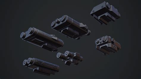 3d Peq Units 01 Pack Model Turbosquid 1806633