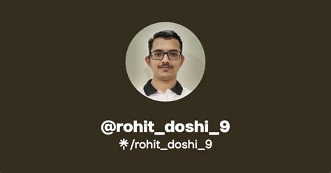 Rohitdoshi9 Instagram Linktree