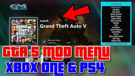 GTA 5 Online How To Install Mod Menu On Xbox One & PS4!! - YouTube