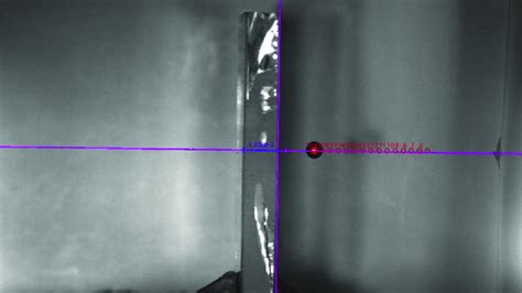 Tracking The Position Of The Projectile Over Time Using Tracker 100 Download Scientific
