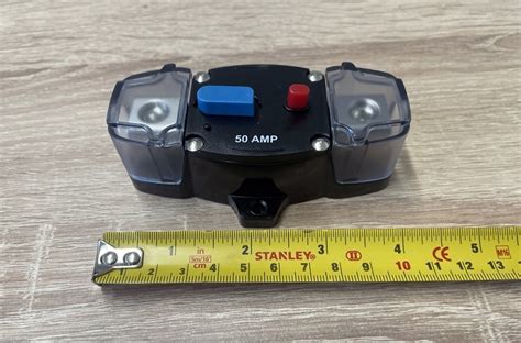 12v 50 Amp Reset Fuse Breaker Campervan Conversion Parts Clearcut Conversions