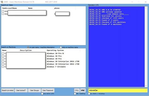 UMD Domain Users Machines Helpdesk Companion AutoIt Example Scripts AutoIt Forums