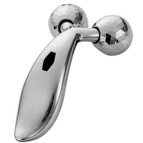 7 Ball Metal Hand Roller Massager For Full Body Manual Smooth Surface