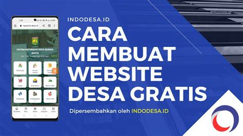 Cara Membuat Website Desa Gratis Indo Desa