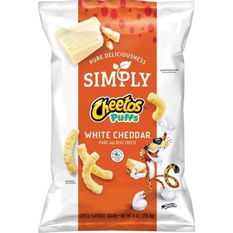 Simply Cheetos White Cheddar Puffs 8oz Target