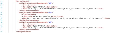 Windows 11 Autounattend Xml BypassTPMCheck BypassSecureBootCheck Iamroot It