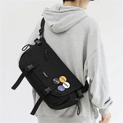 남녀 공용 캐주얼 가방 패션 가방 메신져백 숄더백 온채널