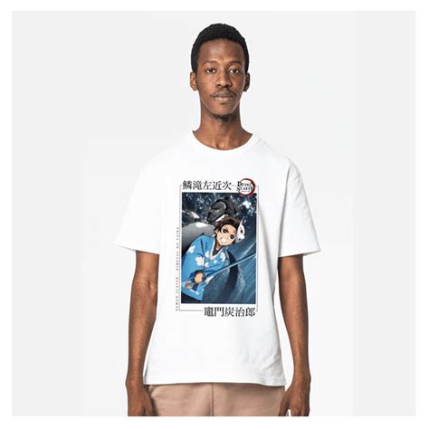 Demon Slayer White Tee T Shirt Free Shipping Over Hmv Store