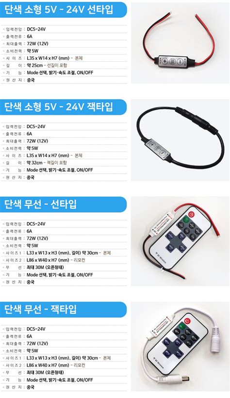 기타 컨트롤러 Led 컨트롤러 유영에이웰주