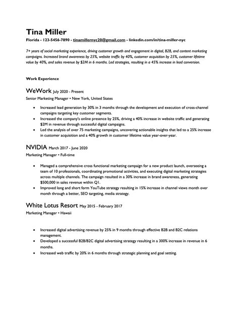 Microsoft Word Resume Templates To Nail Your Next Job Application