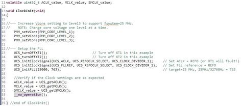 Msp430f5249 Clock Setup Using Driverlib Msp Low Power Microcontroller Forum Msp Low Power