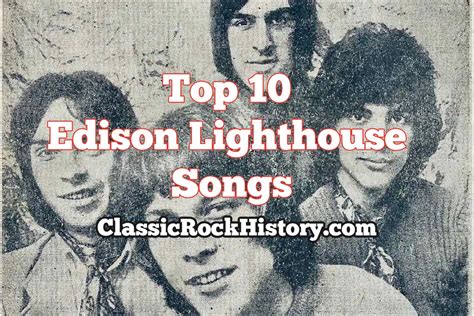 Top 10 Edison Lighthouse Songs