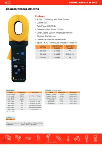 Htc Ce 8202 At ₹ 19800 Htc Clamp Meter In New Delhi Id 2852173023148