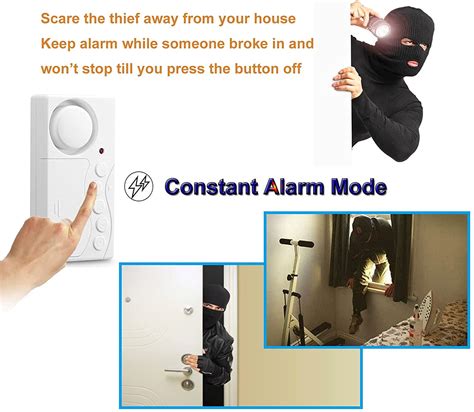 1pcs Door Alarms When Opened，4 In1 Simple Fridge Door Alarm With Delay