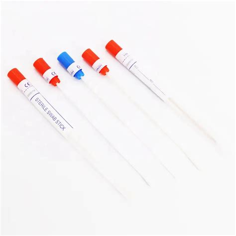 One Time Use Swab Sterilization Cotton Sampling Women Uterus Secretion Sampling Female Swab