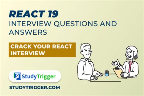 Top 25 React 19 Props Interview Questions And Answers Study Trigger