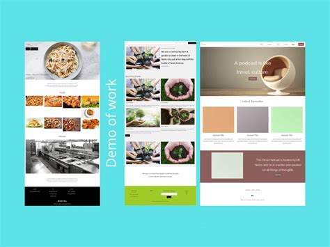 A Psd Pdf Xd Ai To Responsible Html Css Javascript Website Design
