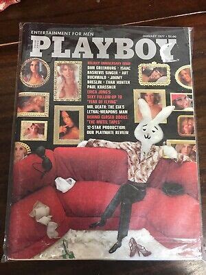January Playboy Magazine Susan Kiger Barbara Leigh Alex Haley Ebay