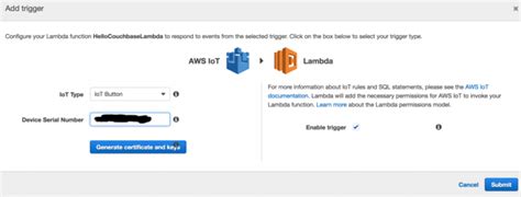 Aws Iot Button Lambda And Couchbase The Couchbase Blog