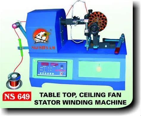 Automatic Ceiling Fan Coil Winding Machine Nijshyam Ns 949 At ₹ 28000