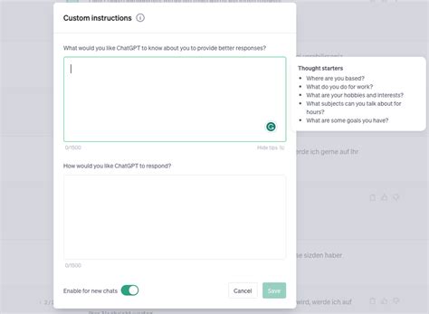 Openai Released Custom Instructions Now For Chatgpt Users In The Eu And Uk
