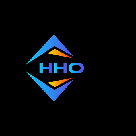 Hho Abstract Technology Logo Design On Black Background Hho Creative Hho Abstract Technology Logo Design On Black Background Hho Creative