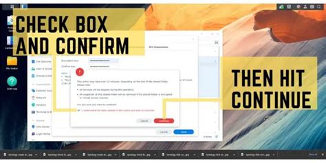 How To Encrypt And Lock A Shared Folder In Synology With Pictures Tech Guide Central