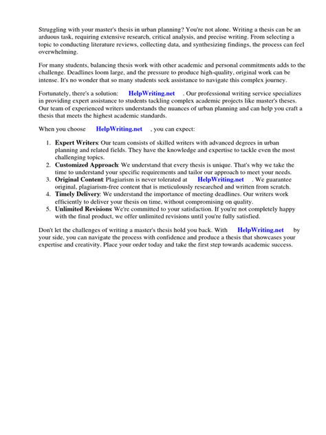 Master Thesis Urban Planning Pdf Pdf