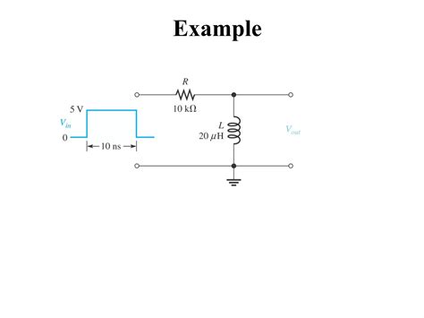rc and rl differentiator and integrator circuit ppt