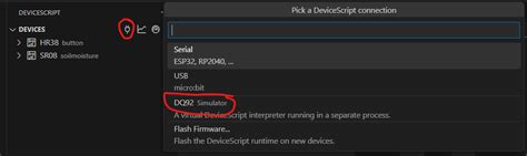 Simulation Devicescript