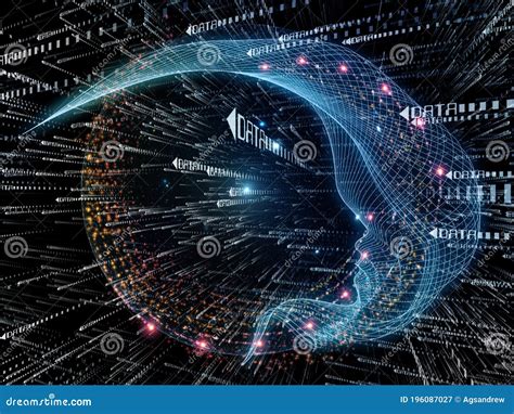 Data Processing AI Stock Illustration Illustration Of Consciousness 196087027