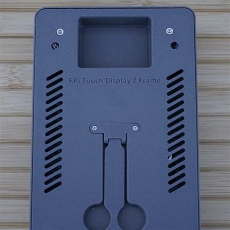 💻 raspberry pi touch display 2 housing plain vertical・ 3d file for 3d