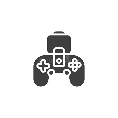 Phone Gaming Controller Vector Icon Stock Vector Illustration Of