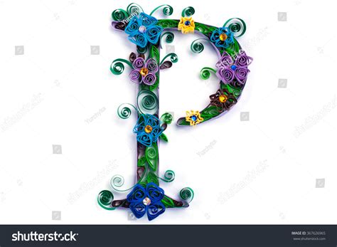 Quilling Letters Of Alphabet