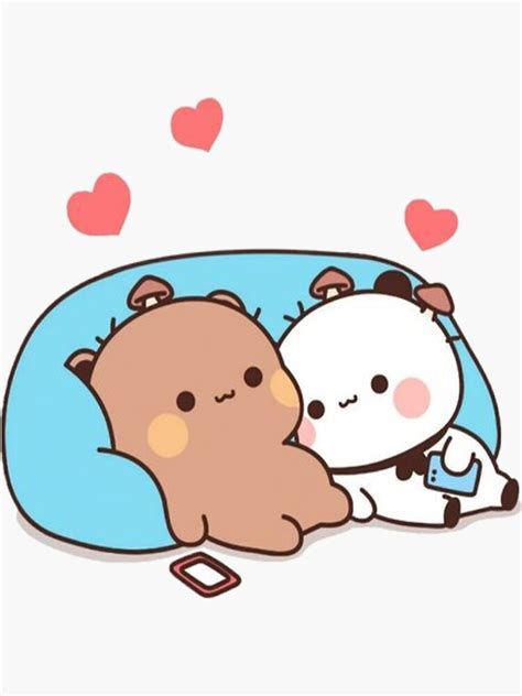 Sleeping Panda Bear Bubu Dudu Sticker For Sale By 2692artwork Redbubble