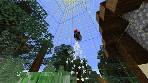 Glitched Chunks This Would Only Happen On A Few Specific Chunks Dont Know Why It Happened