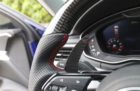 Carbon Fiber Shift Paddles For A3 8v A4 A5 B9 A6 A7 C8 Imma