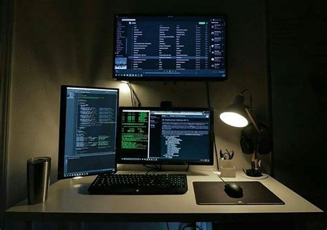 Nice Coding Setup Photo By Jovl Dark Theme Is Life Canon T6i