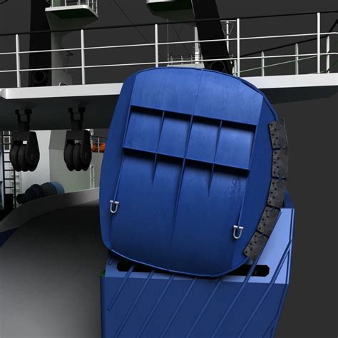 Stern Trawler 3d Model