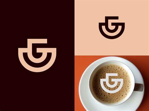 Coffee Shop Logo Design With Letter G D Coffee Logo Creative Letter