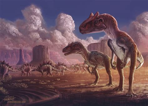 Artstation Allosaurus