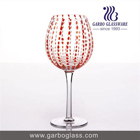 Hot Red Design Bubble Bordeaux Wine Stemwaremany Color Wine Glass