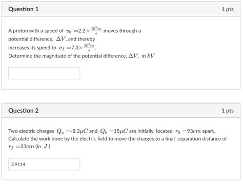 Solved A Proton With A Speed Of V0 2 2s105 M Moves Through Chegg Com