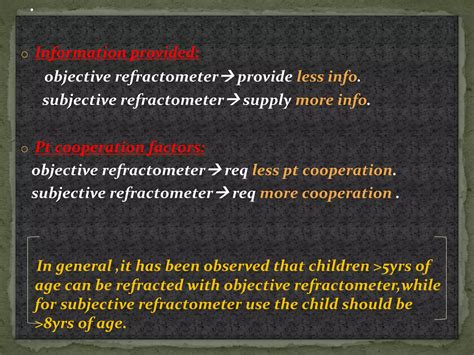 Autorefractometry Principle And Procedure Pptx