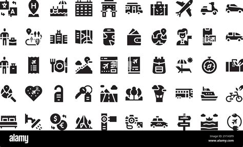 Travel Icons High Quality Vector Icons Collection With Editable Stroke