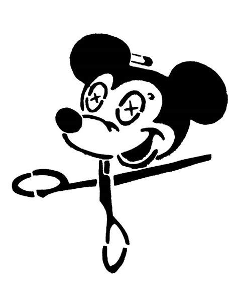 Dead Mickey By Anarchostencilism On Deviantart