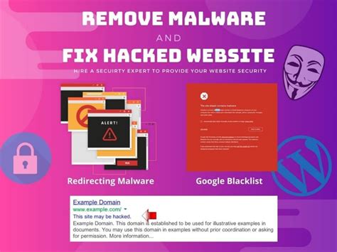 Wordpress Malware Removal And Fix Hacked Website With Advanced Security Upwork