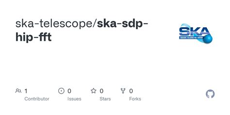 Github Ska Telescopeska Sdp Hip Fft